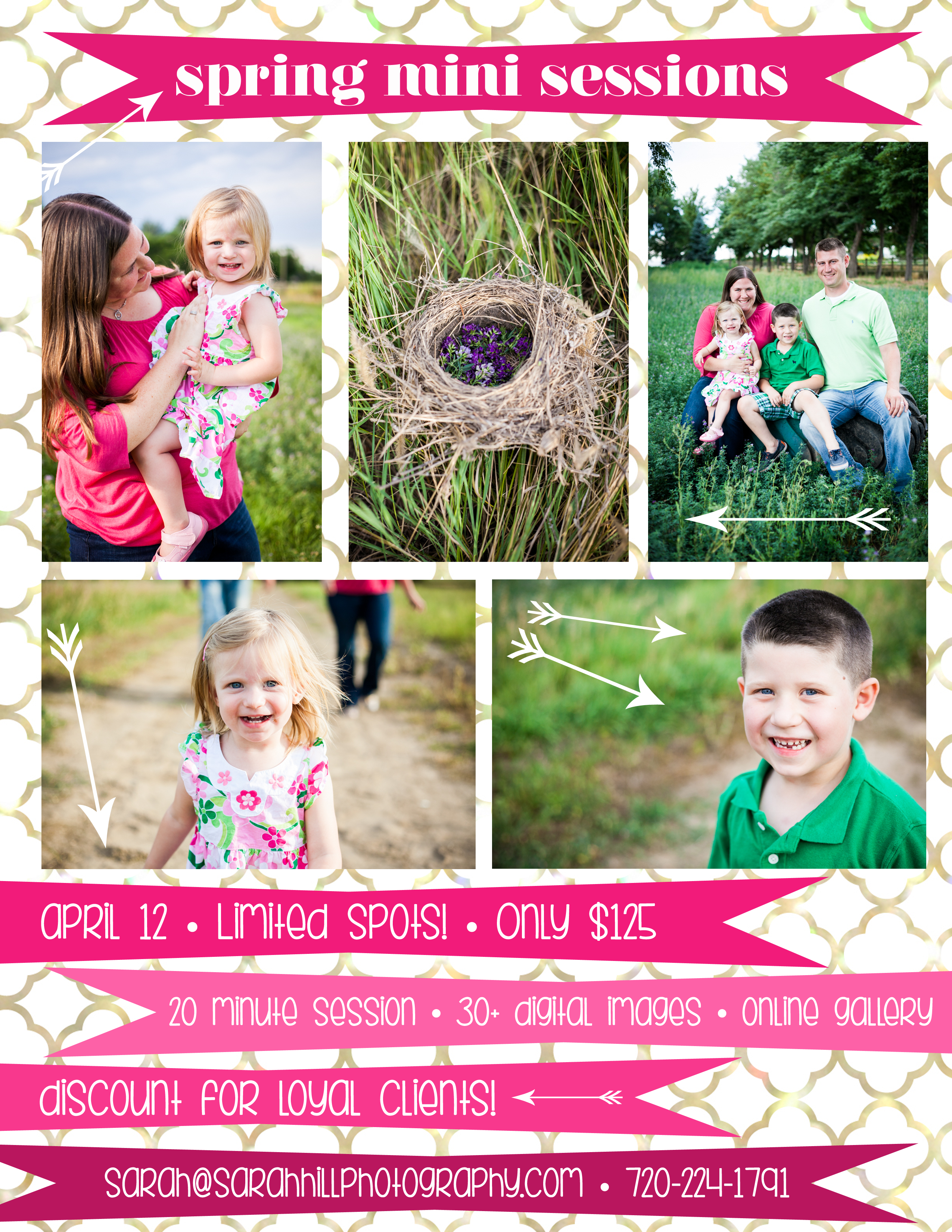 Spring 2014 Mini Sessions! - Sarah Hill Photography